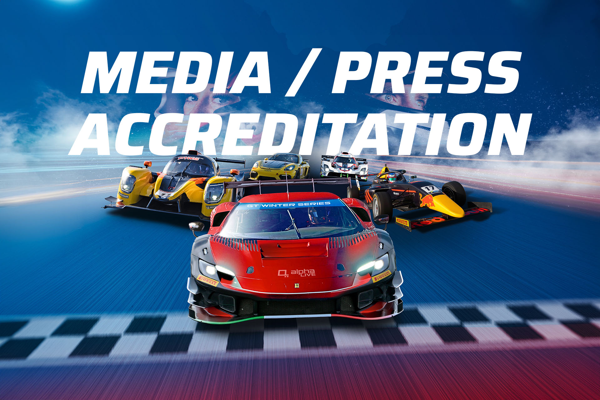 Media Accreditation - Winter Series by GEDLICH Racing